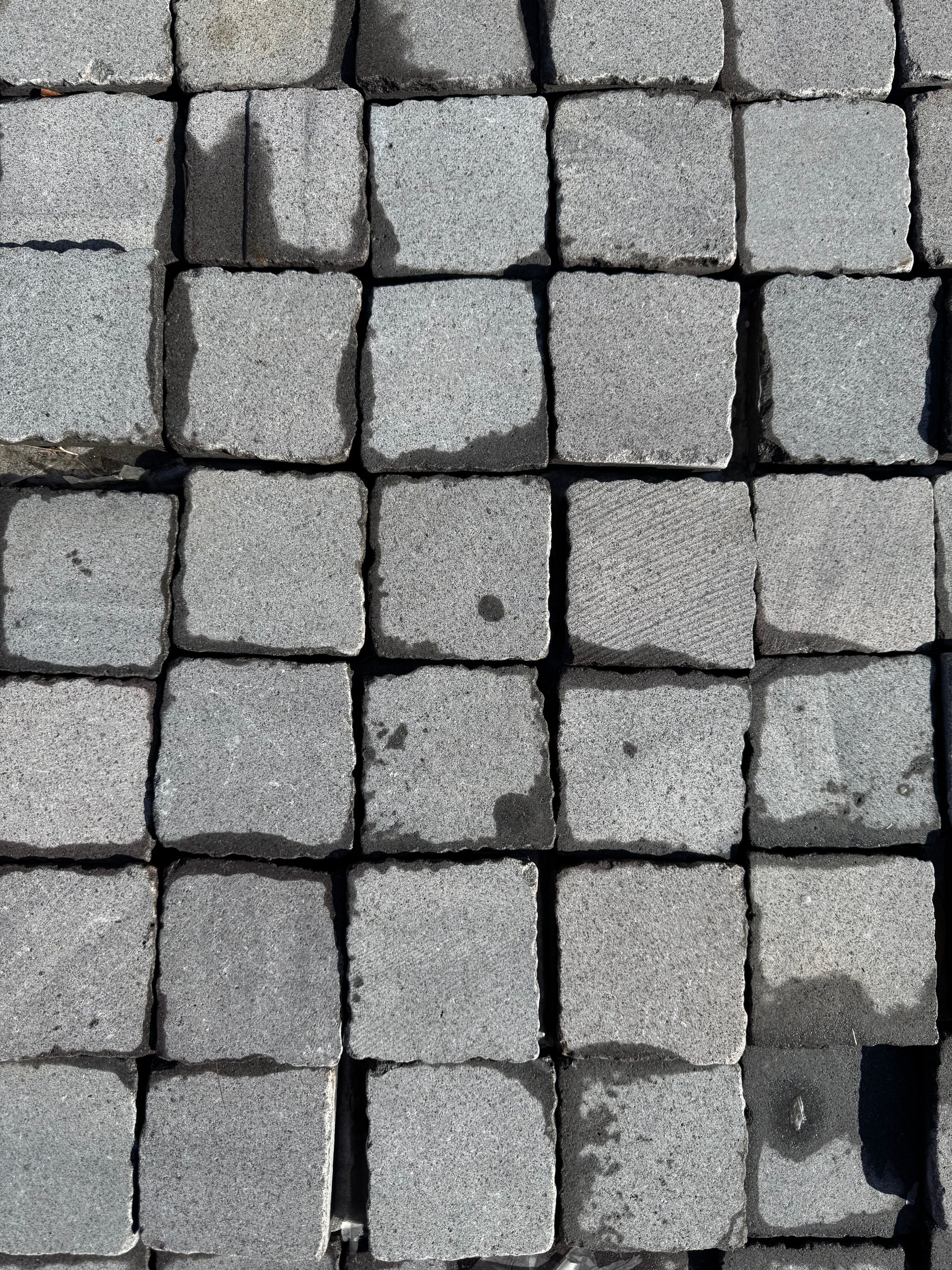 Volcanic Grey Basalt Cobblestones Loose 30mm