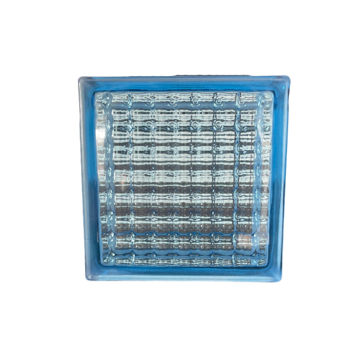Crystal Parallel Blue Glass Blocks – Venice Street Living